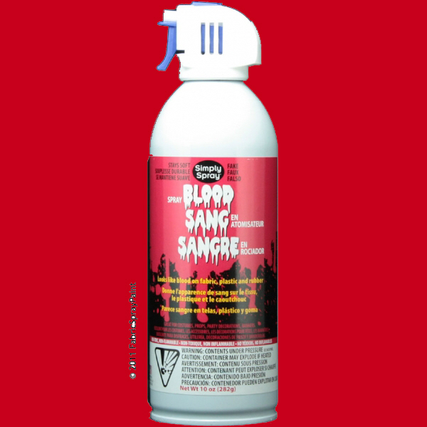 Spray Blood Fake Blood Effects 10oz – P: (02) 9550 1544