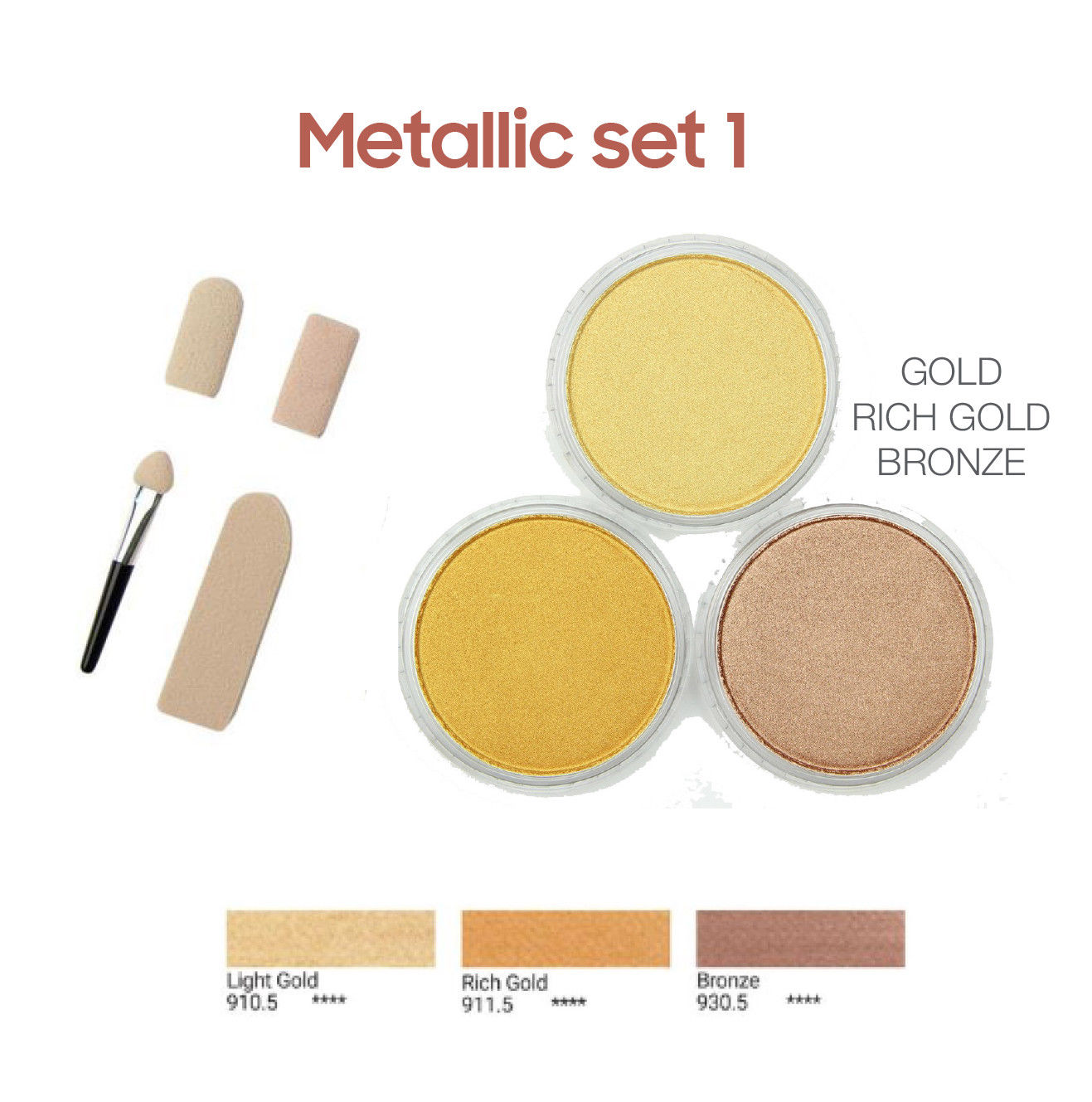 PanPastel Metallic 3 colours sets – P: (02) 9550 1544