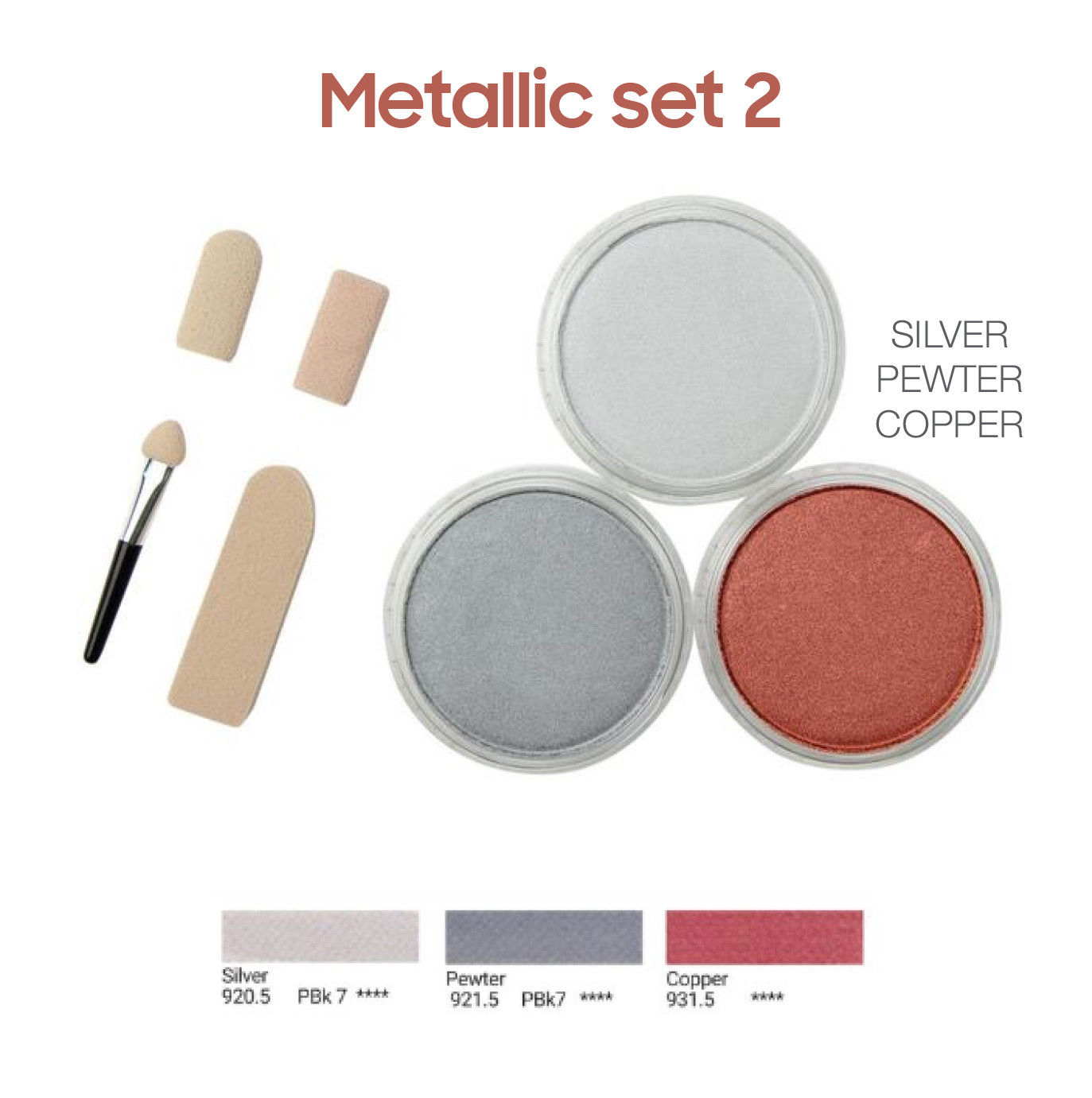 PanPastel Metallic 3 colours sets – P: (02) 9550 1544